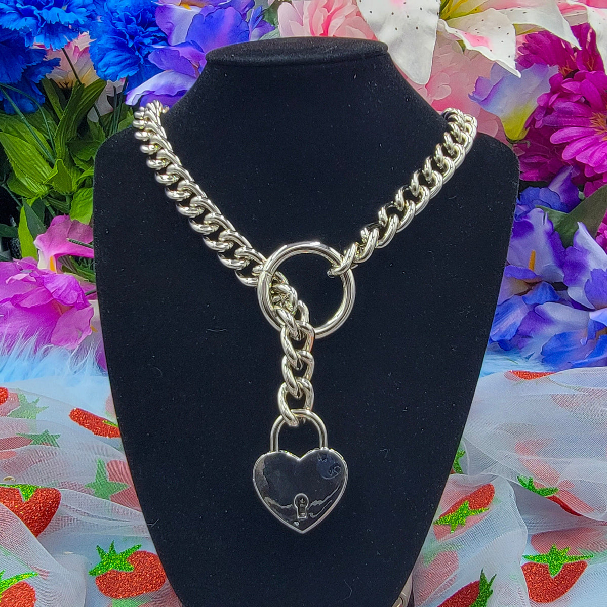 Heart Locked O-Ring Slip Chain - Fully Customizable – The Contresens