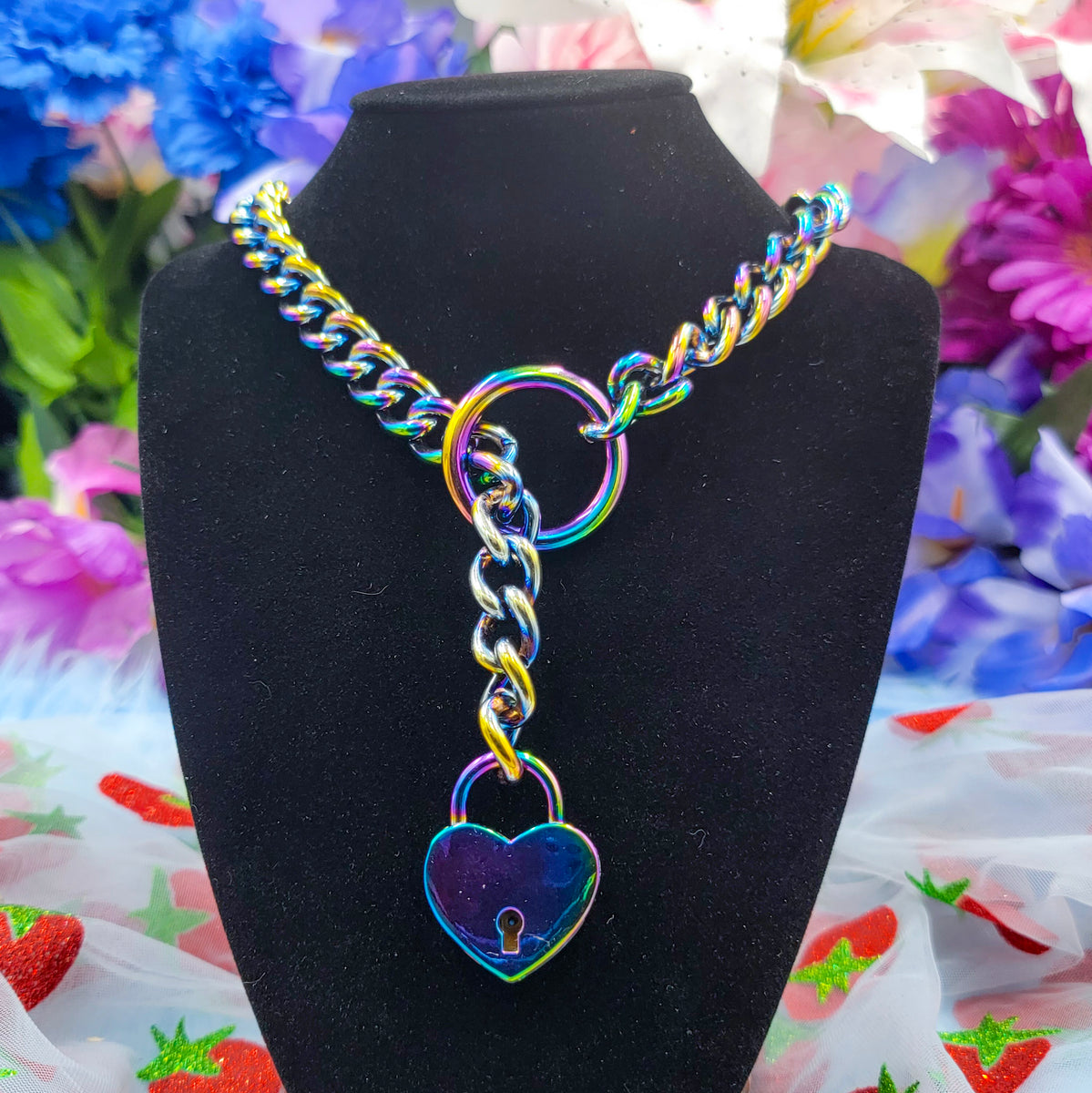 Heart Locked O-Ring Slip Chain - Fully Customizable – The Contresens